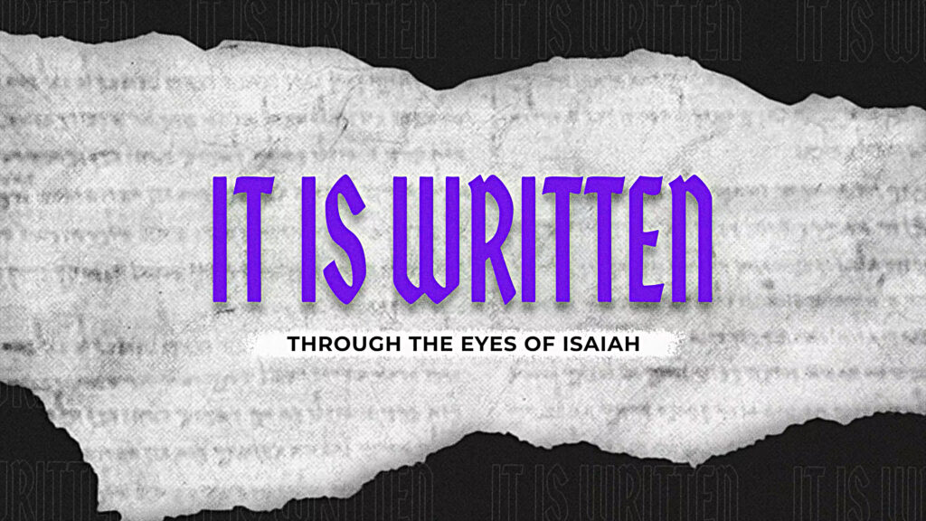 sermons – it is written | King's Park International Church